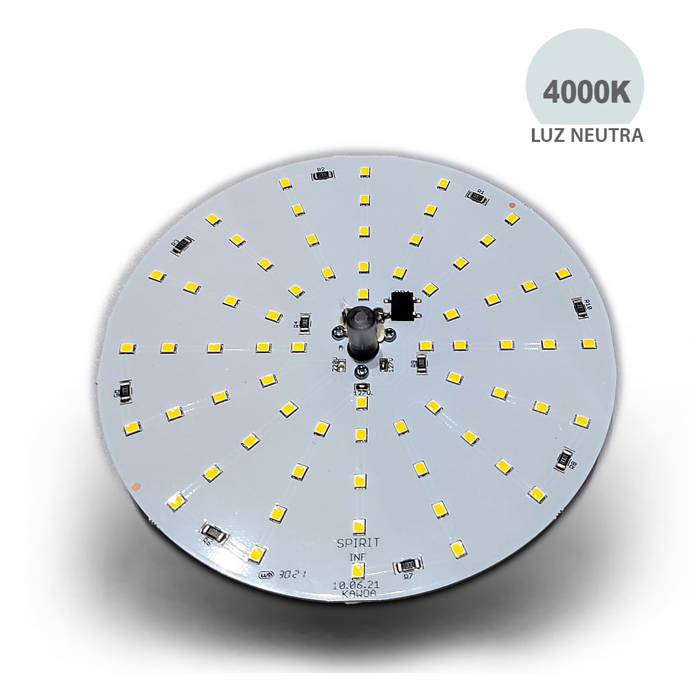 Conjunto Lustre Led Luz Neutra 14W Neevo - My Spirit